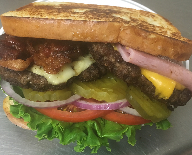 Bell Bottoms Burger - Cheese Out!